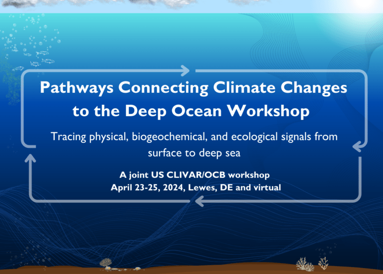 Pathways Connecting Climate Changes to the Deep Ocean: Tracing physical ...